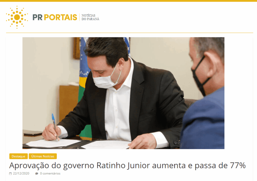 PR Portais divulga pesquisa realizado pela Paraná Pesquisas | Paraná ...